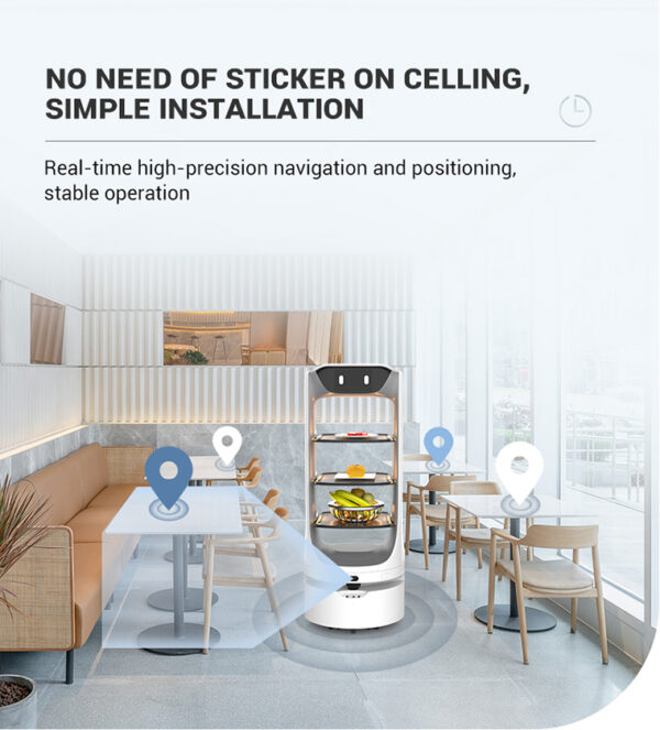 Reeman Deligo Food Serving Robot for Restaurant - Reeman
